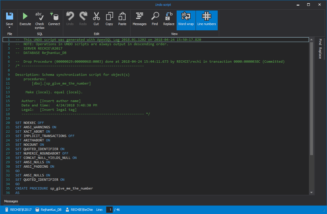How To Recover Views Stored Procedures Functions And Triggers