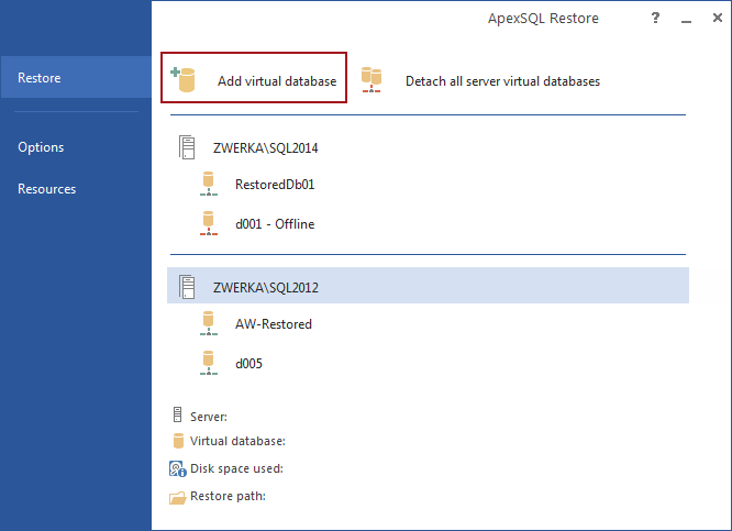 Restore a database to a point in time – part 2