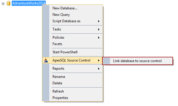 How to implement SQL Server source control using the shared development model