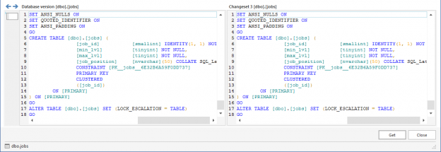 How to see the full history of a SQL Server database object under ...