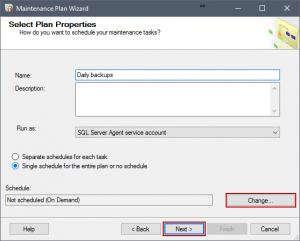 How to set up email notifications for backup jobs in SQL Server