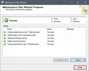 How to set up email notifications for backup jobs in SQL Server