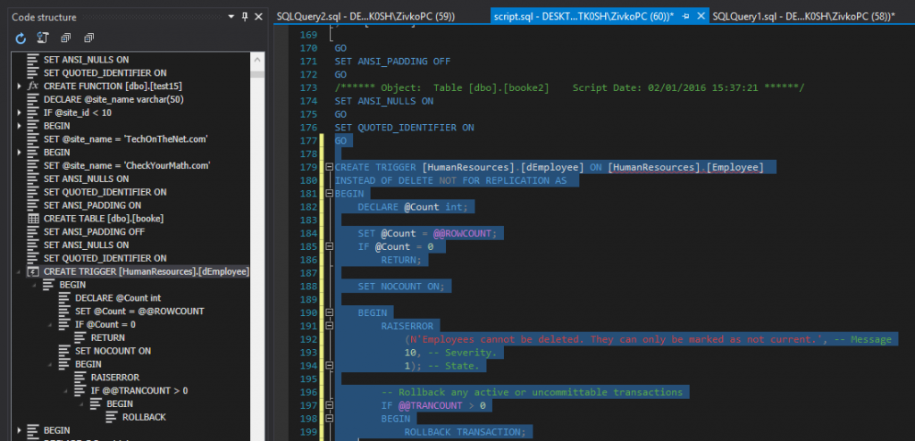 Solution center - Page 15 of 23 - Solutions for DBAs and Developers