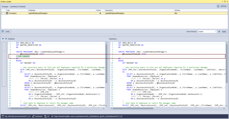 Solution center - Solutions for DBAs and Developers