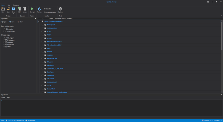 Solution center - Solutions for DBAs and Developers